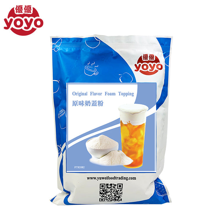 Original Flavor Foam Topping Milk Foam Powder – YOYO Distribution Inc