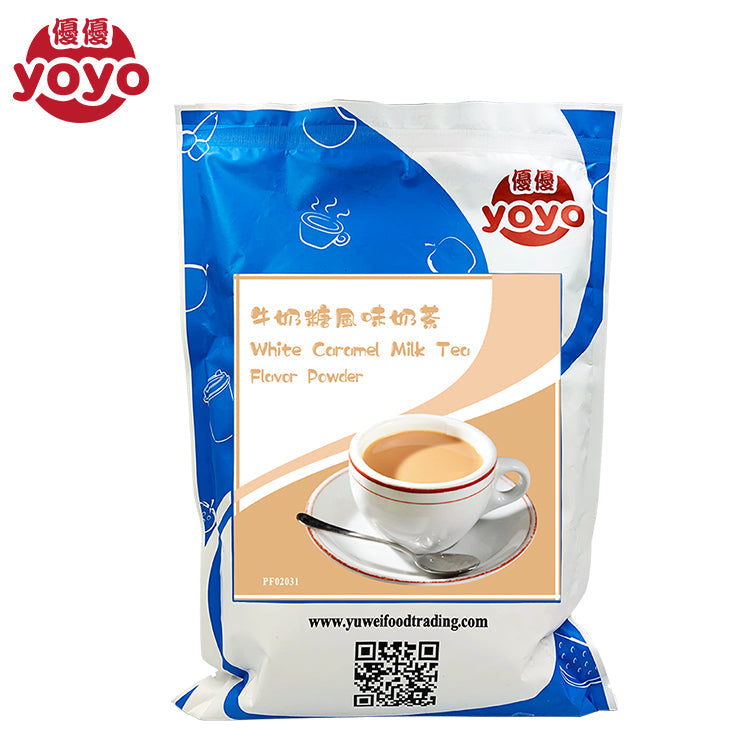 White Caramel Milk Tea Flavor Powder – YOYO Distribution Inc